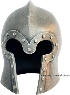 15th Century Italian Barbuta Helmet Armor Medieval Era Wearable Knight ...