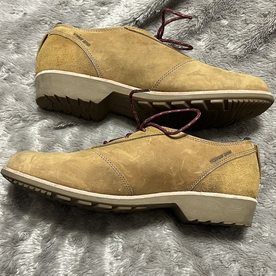 Teva De La Vina Dos Leather Waterproof Chestnut Oxford Shoes Womens Sz ...