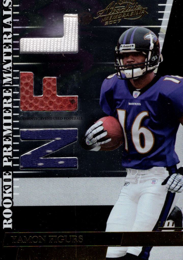 2007 Absolute Memorabilia #275 Yamon Figurs RC Jersey /849 - NM-MT | eBay