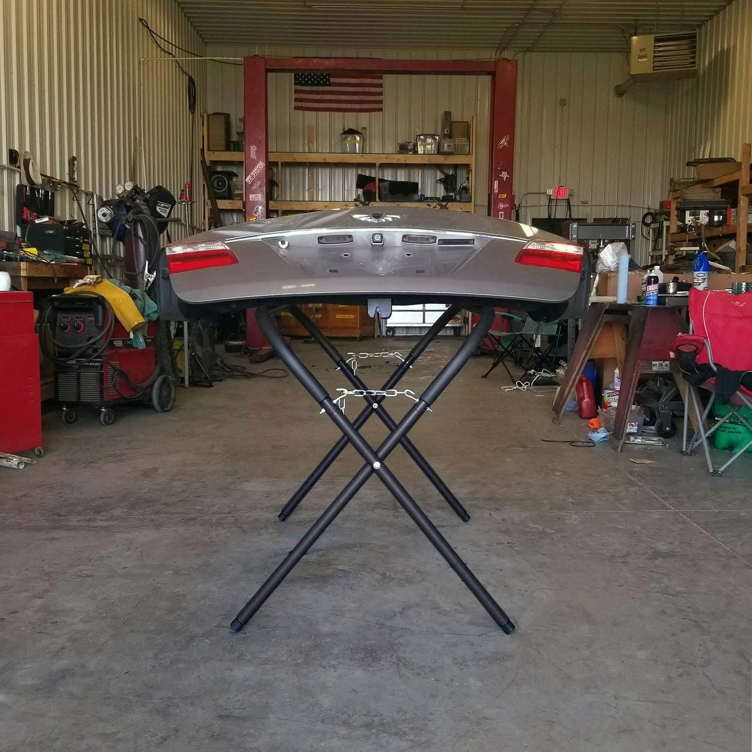 Heavy-Duty Car Garage Work Bench Work Stand Table for Bumpers Fenders ...