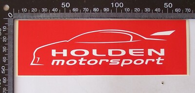 VINTAGE HOLDEN MOTORSPORT CAR DEALERSHIP RACING ADVERTISING PROMO ...