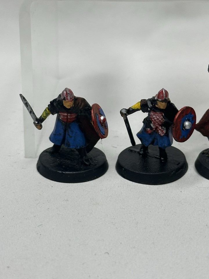 Rohan Warriors Lord Of The Rings Rohan x7 Games Workshop LOTR MESBG GW ...