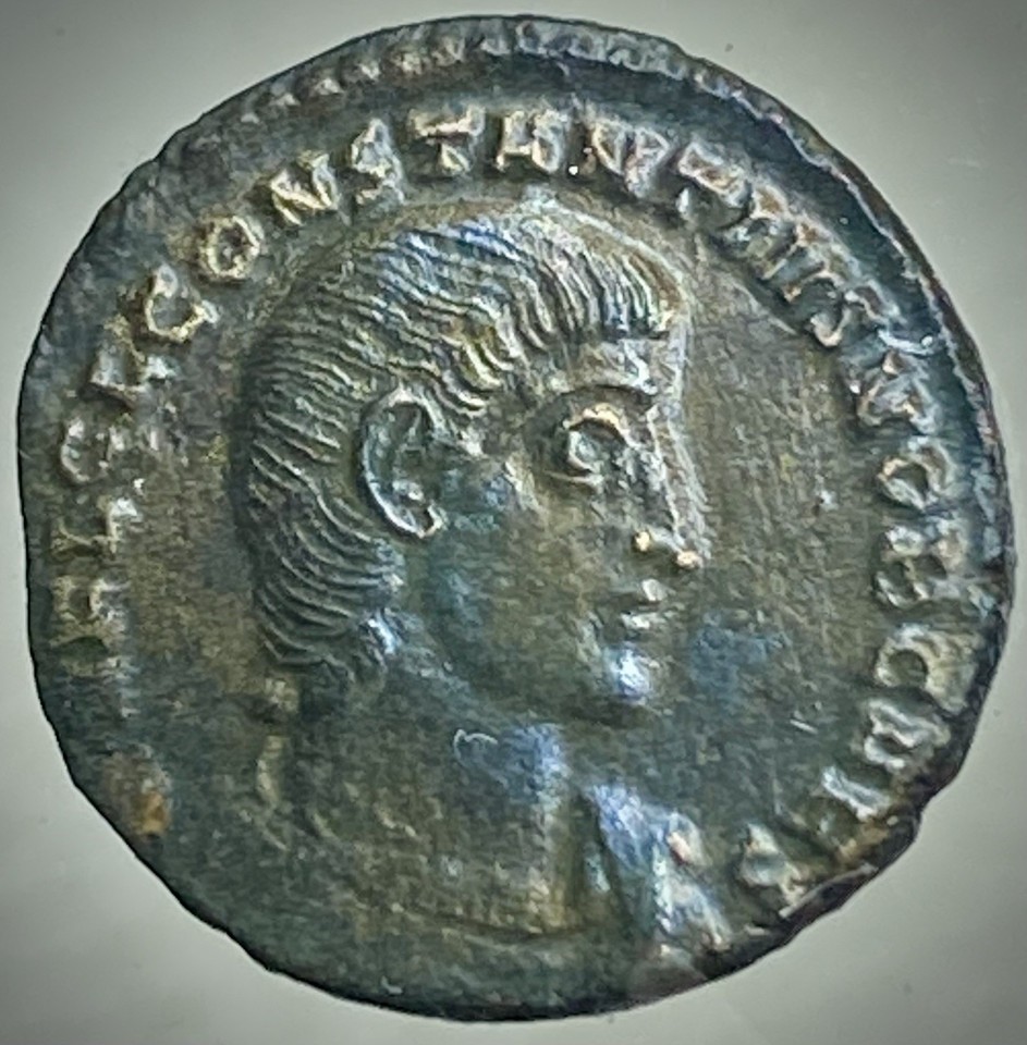 Roman Battle Scene Ancient Coin 351-354AD Caesar Constantius Gallus ...