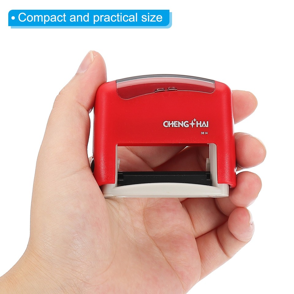 Invoice Self Inking Stamp Ink Stamp, Office Stamps with Red Ink | eBay