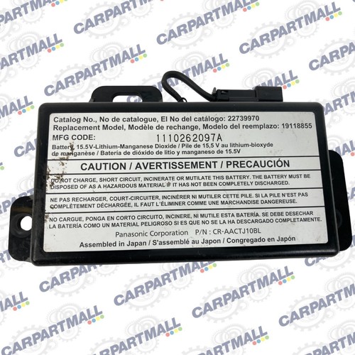 06-13 Chevrolet Impala Onstar Communication Interface Module Battery ...
