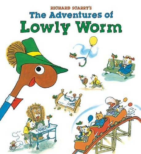 Richard Scarry's The Adventures of Lowly Worm - Hardcover - GOOD ...