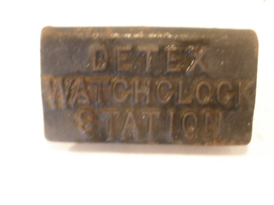 Vintage Detex Watchmans Clock Station | eBay