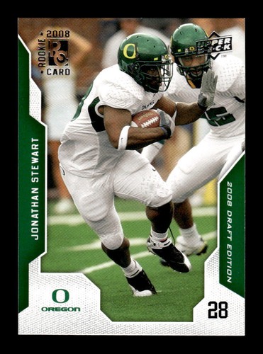 2008 Upper Deck Draft Edition Jonathan Stewart #54 RC | eBay
