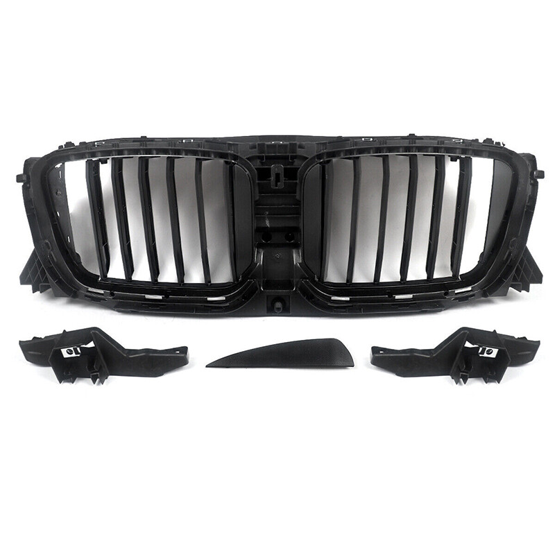 For 2022-23 BMW X3 G01 X4 G02 LCI Front Active Air Shutter Grille ...