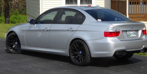 18" AVANT GARDE M359 BLACK CONCAVE WHEELS RIMS FITS BMW E60 528 530 535 ...