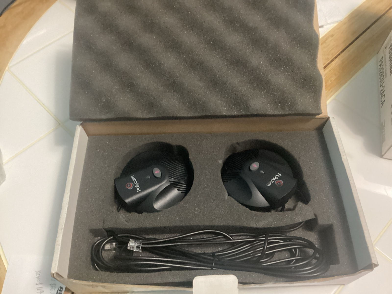Polycom Extended Microphones for SoundStation 2 - Black | eBay