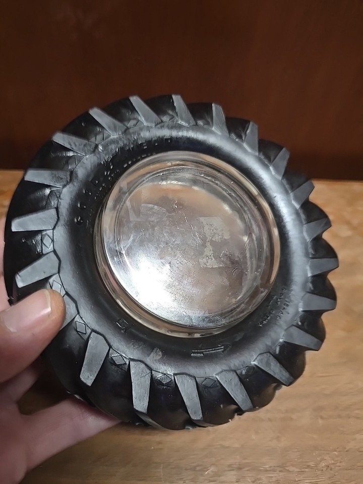 Goodyear Super Sure Grip Tractor Tire Vintage Advertising Ashtray, USA ...