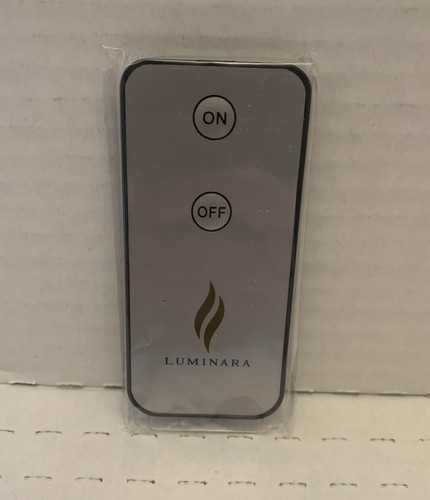 Luminara Candle Replacement Remote Control New Sealed Silver Free ...