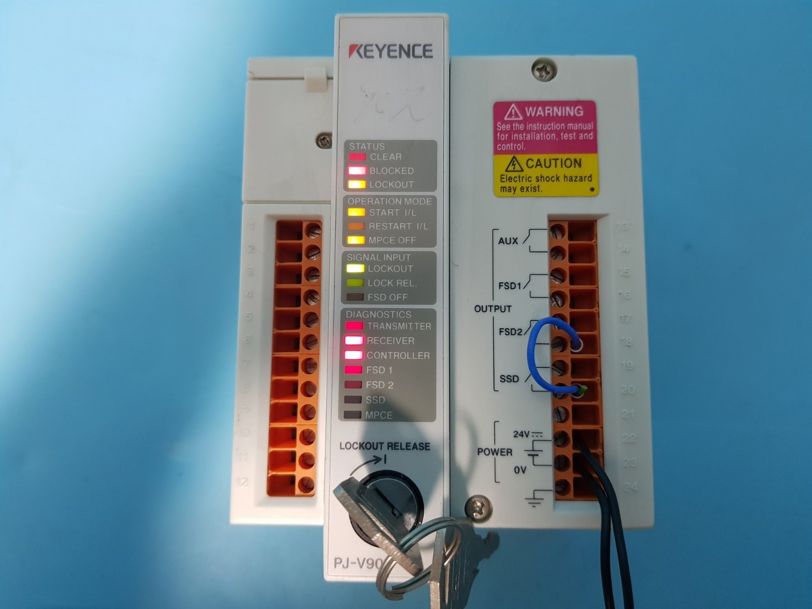 KEYENCE PJ-V90 Light Curtain Controller | eBay