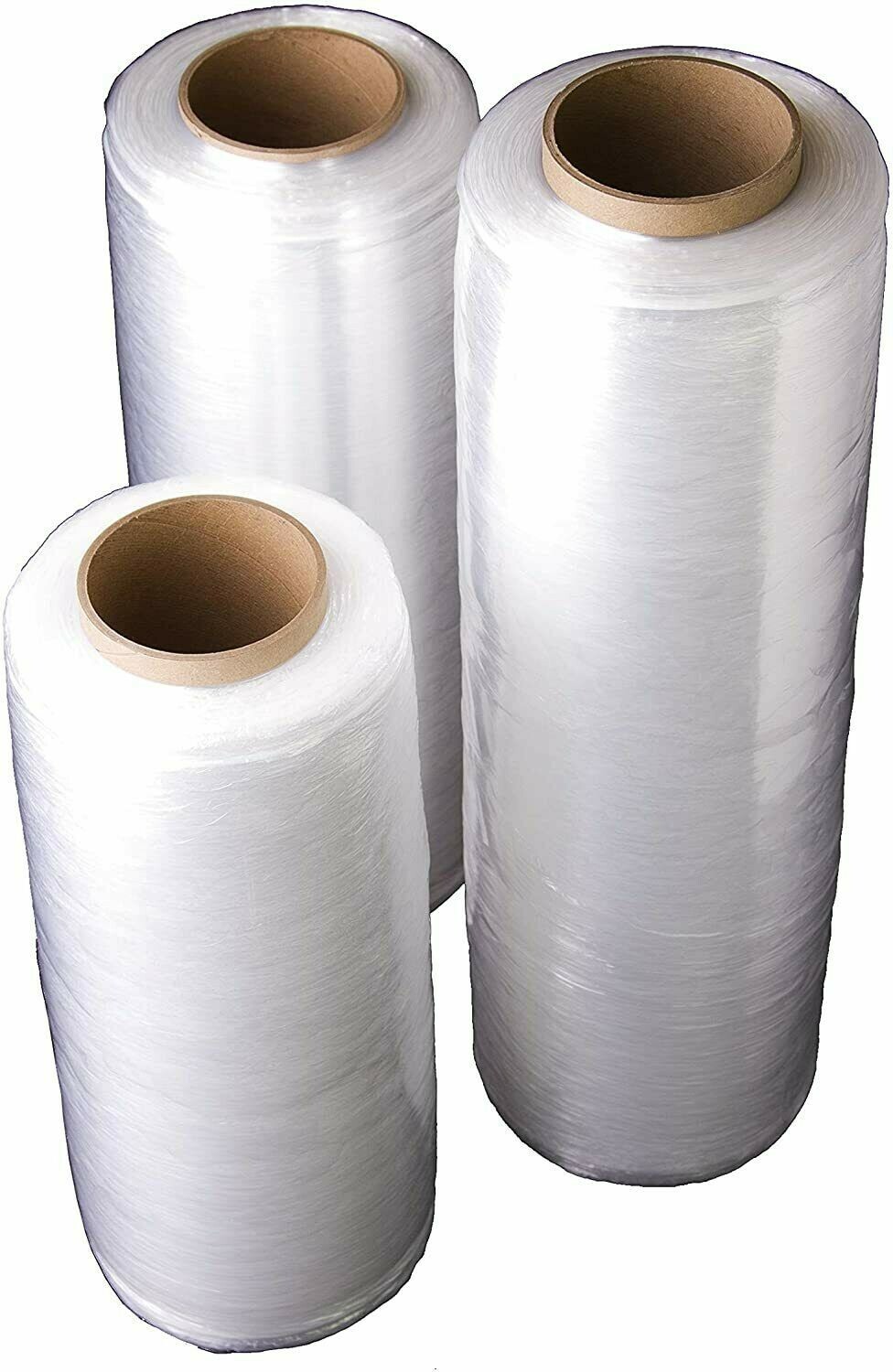 18 Inch 1500 Ft 80 Gauge Thick Self Adhesive Pallet Stretch Packing ...