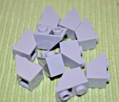 (8) 1x2 Light Gray Inverted Roof Slopes ~ Lego ~ NEW ~ | eBay
