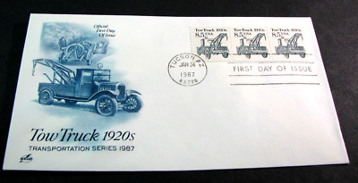 US Stamp FDC Scott# 2129 Tow Truck 1920's 1987 Used L753 | eBay