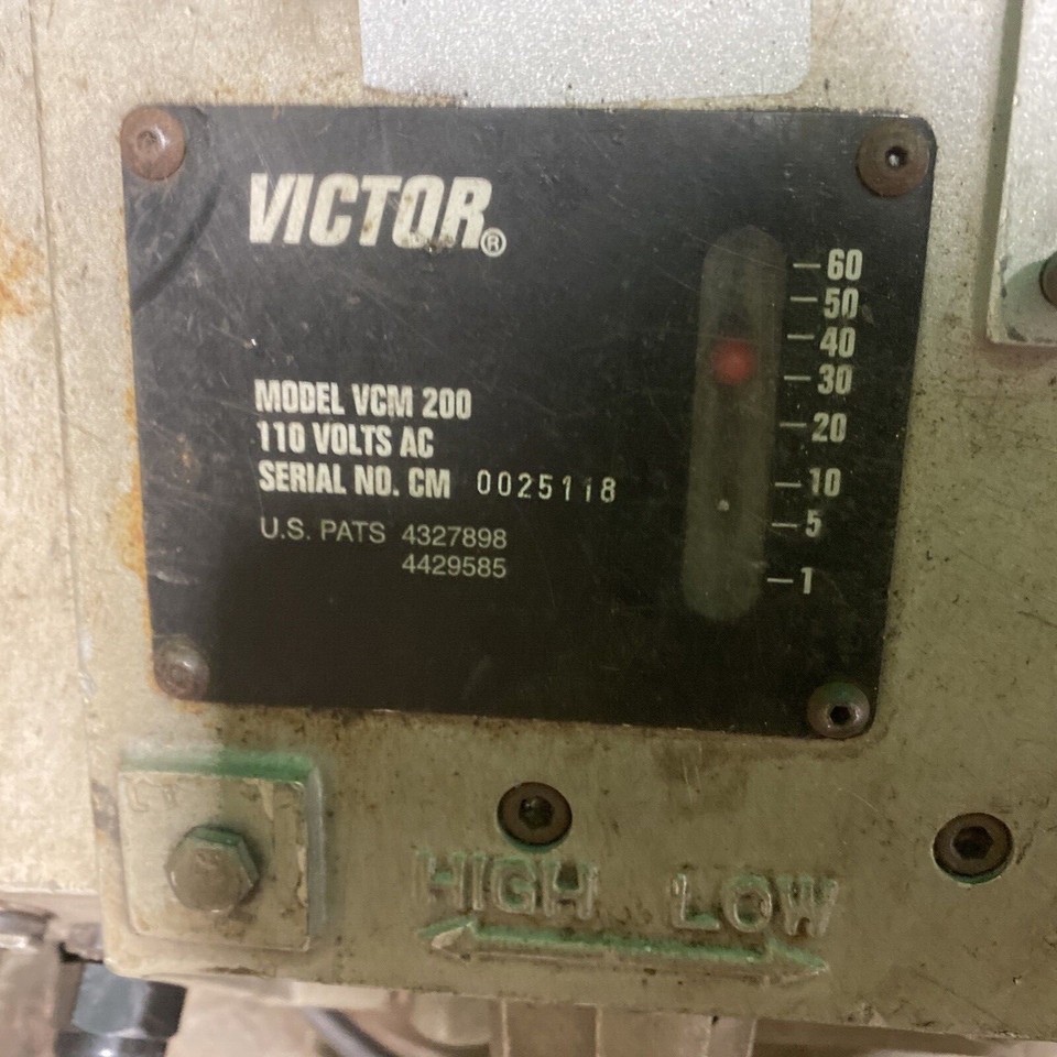 VICTOR VCM200 TRACK TORCH PORTABLE CUTTING MACHINE VCM 200 | eBay