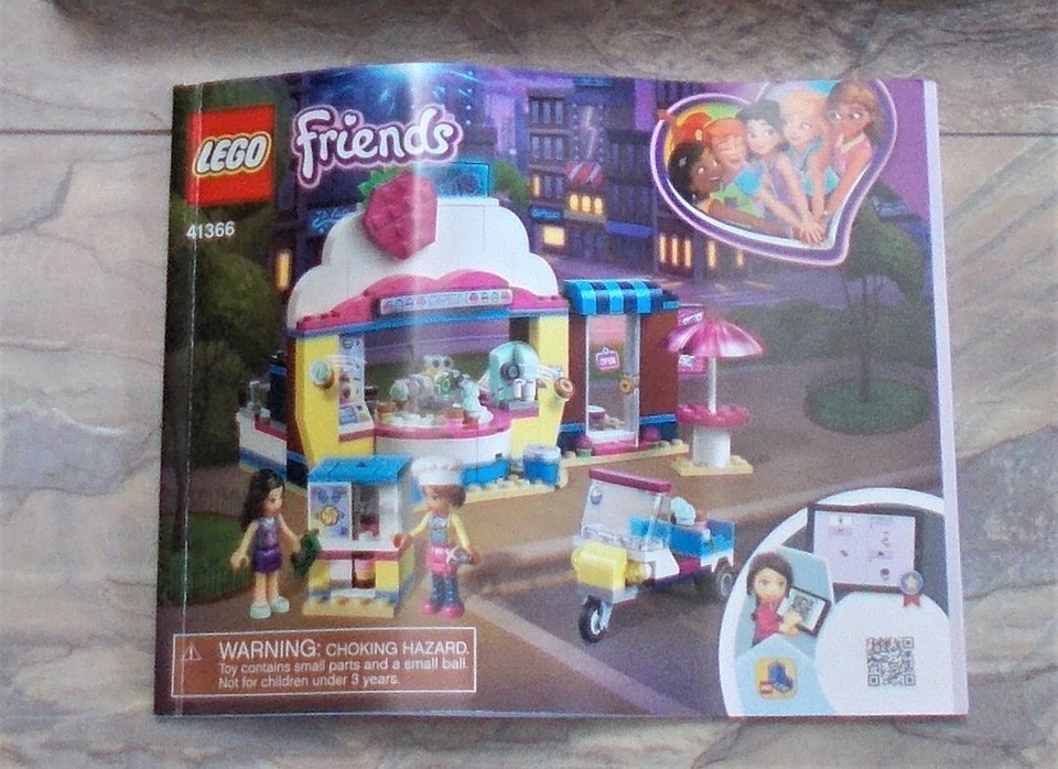 LEGO Friends #41366 Olivia's Cupcake Cafe - 100% Complete with Manual ...