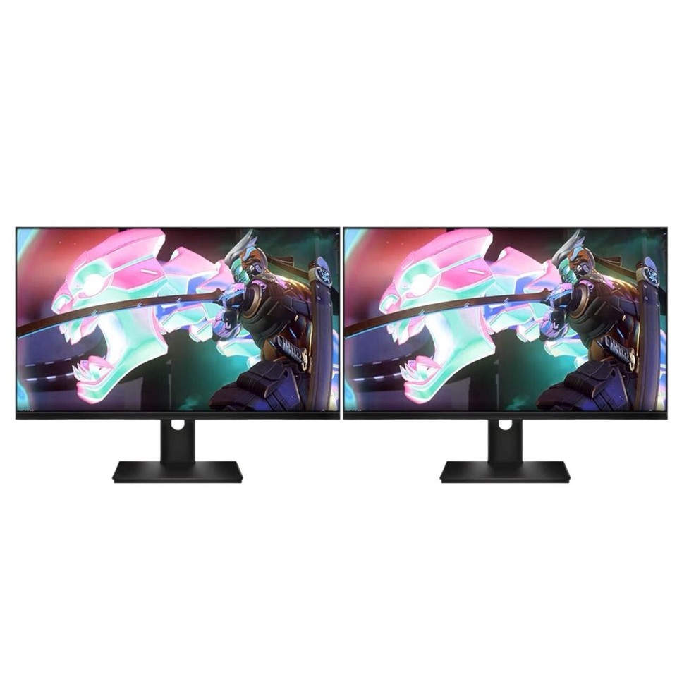 DUAL 2x 22" Dell HP LG Acer Matching Widescreen LCD Monitors W/Stand | eBay
