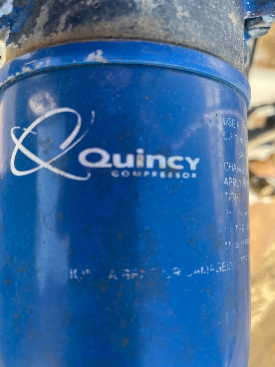 Quincy Compressor Logo Quincy 325 Industrial Air Compressor | EBay