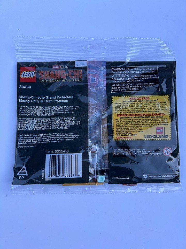 LEGO 30454 Shang-Chi and The Great Protector new sealed marvel mcu ...