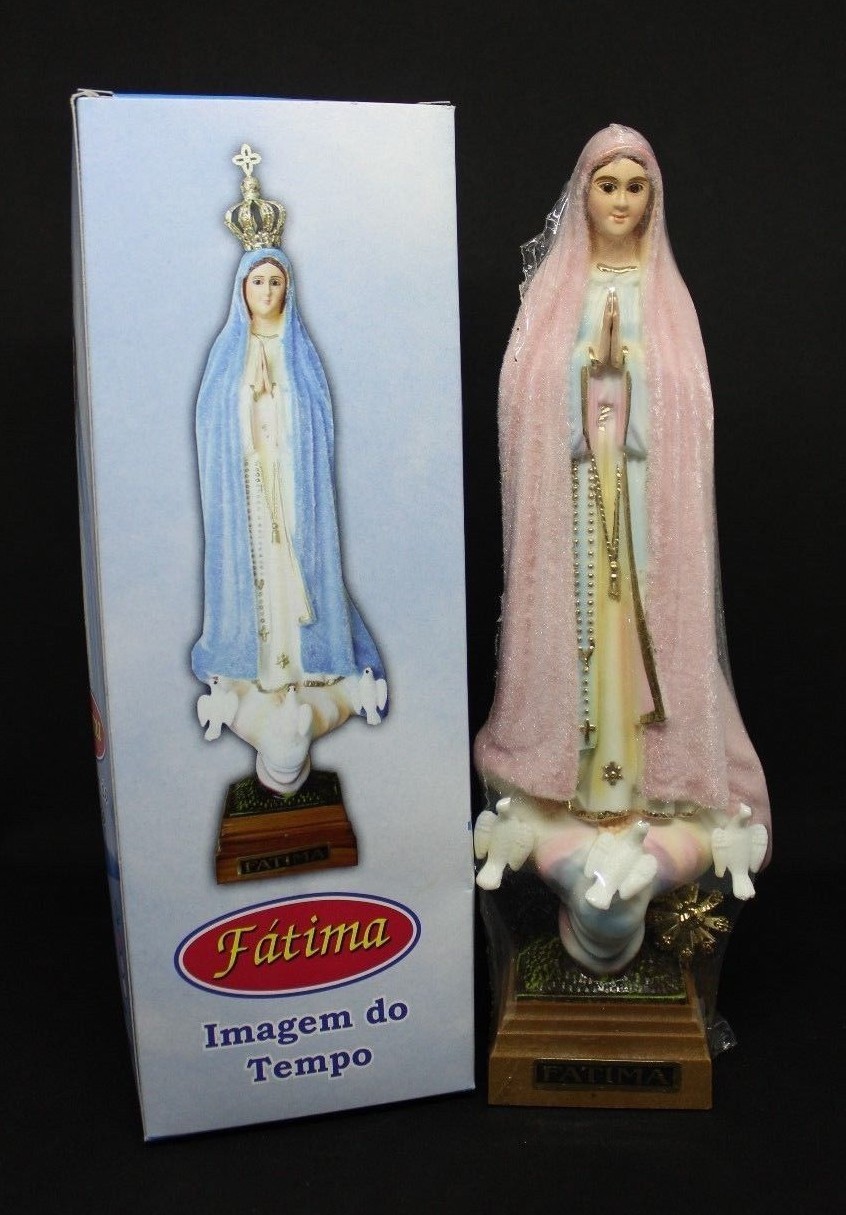 Statue Our Lady Of Fátima, 25cm/ 10" Change color with the time | eBay
