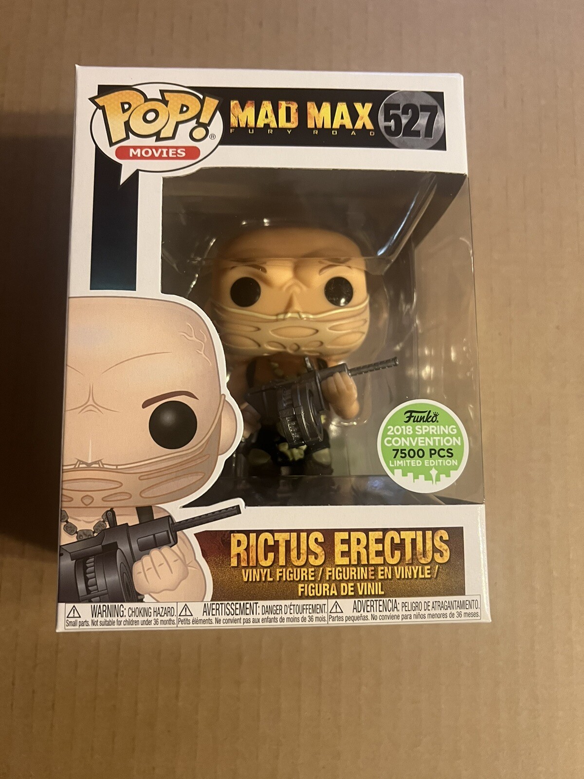 FUNKO POP MAD MAX SERIES ECCC 2018 SPRING CONVENTION EXCLUSIVE RICTUS ...