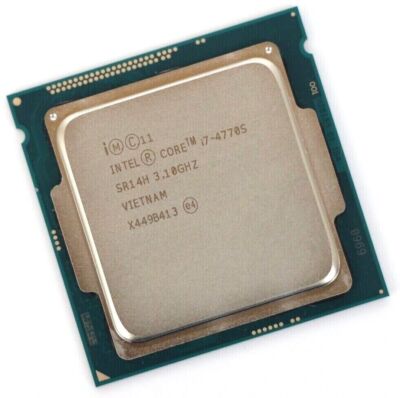 INTEL CORE i7-4770S 3.10GHZ QUAD CORE CPU Processor 8 Threads - LGA ...