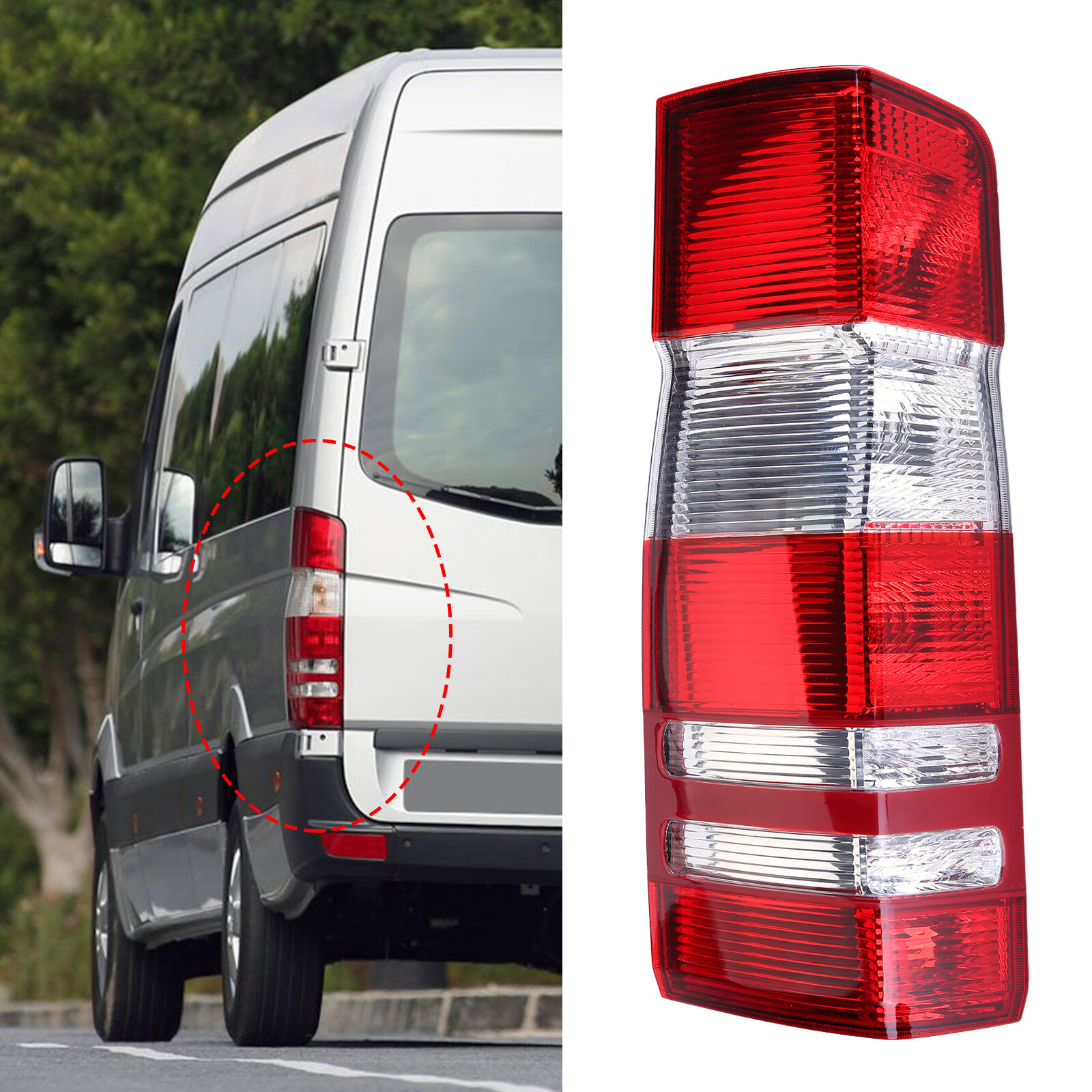 For 2006-2017 Mercedes Benz Sprinter 2500 3500 Rear Left &Right Side ...