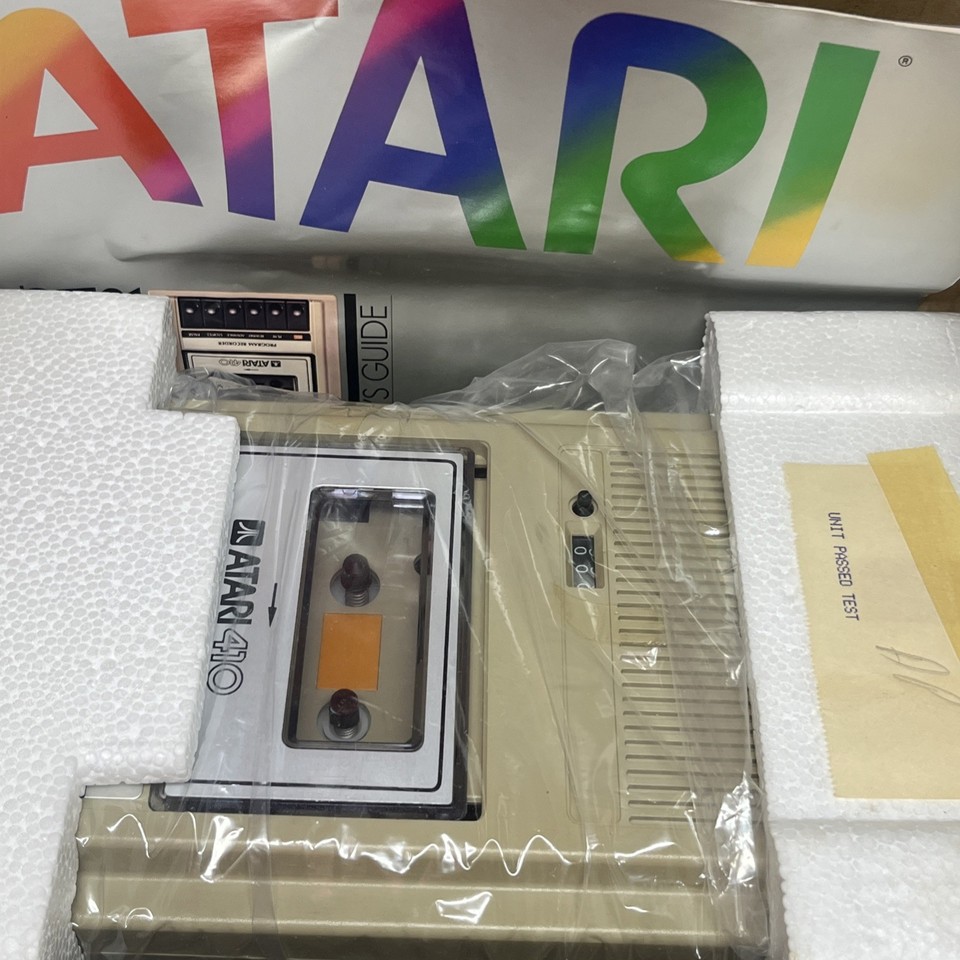 The Educator Atari Computer 400/800 System Complete Set Software 410 ...