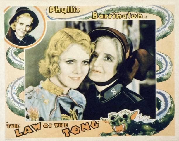 Law Of The Tong Lobby Card Phyllis Barrington Mary Carr 1931 Movie Old ...