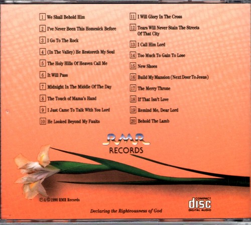 CD - The Rambos - Greatest Hits - Dottie Rambo Reba - Southern Gospel ...