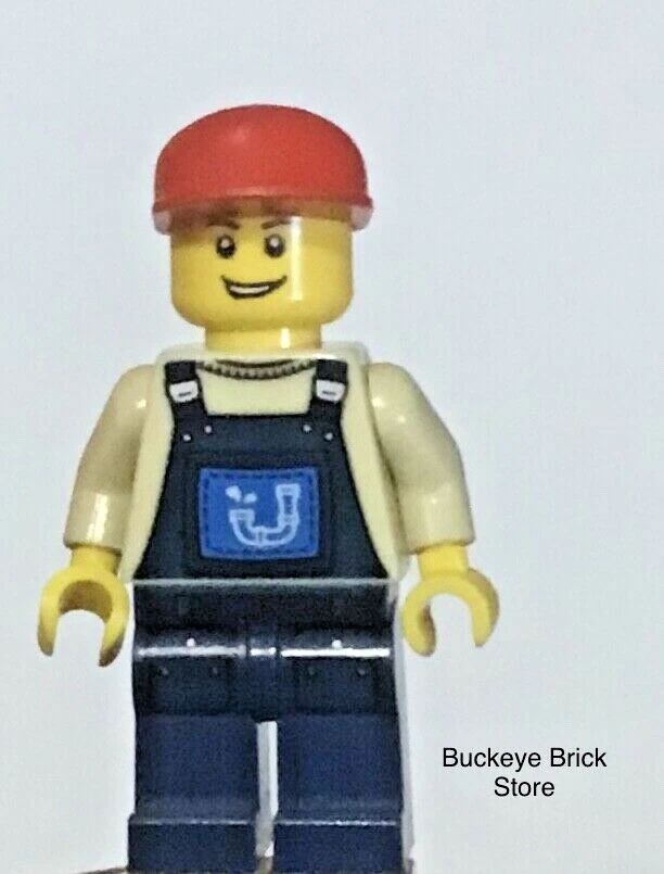 Lego Minifigure Plumber