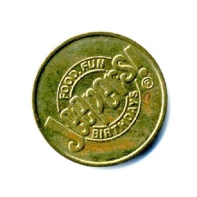 Vtg Jeepers! Arcade Token Family Entertainment Center Rockville ...