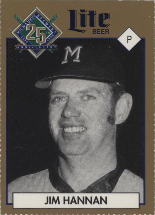 1994 Miller Brewing Milwaukee Brewers 25 Year Commemorative - Jim ...