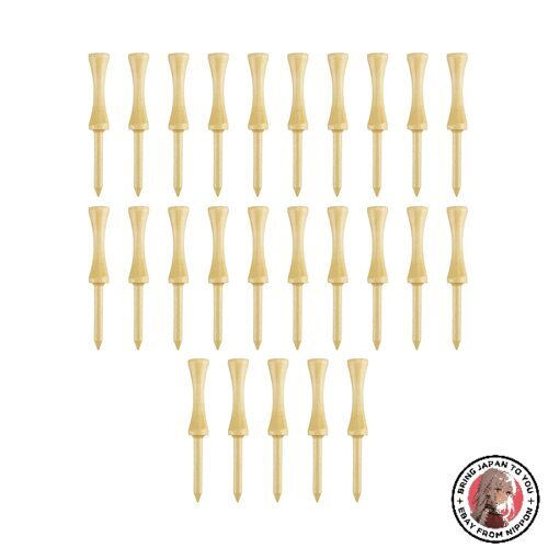 NEW Tabata GV8000 Wood Tee Golf Tee Tiered Long Tee Extra Long Tee 2.8 ...