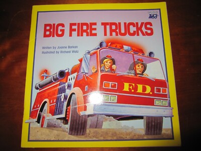 Big Fire Trucks Special Edition paperback book #125 9780816738199| eBay