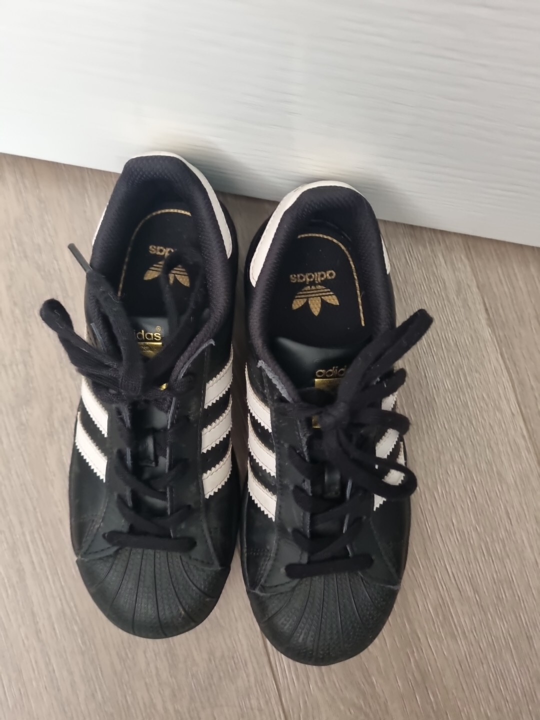 Adidas Superstar Shell Toe Kids Shoe Sz US 1 | eBay Australia