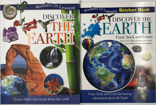 Discover the Earth with Free Sticker Book 2017 Wonders of Learning ...