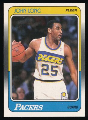 1988-89 Fleer #56 John Long - Indiana Pacers NM/MT+ (A01A) | eBay