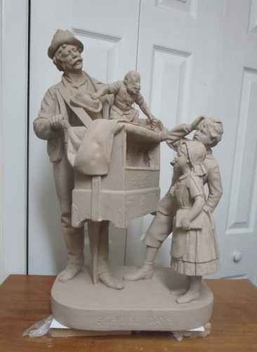 John Rogers Group Statue Statuary "School Days" | eBay