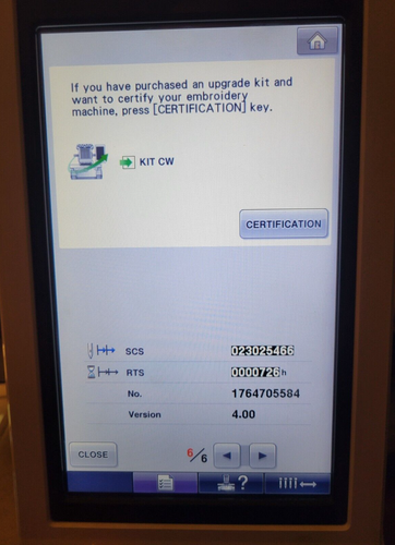 Baby Lock Endurance 6 Needle Embroidery Machine with Hoops only 726 ...