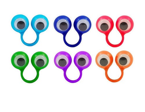 12 OOBI Finger Eye Hand Puppet Rings Noggin Birthday Gift Party Favor ...