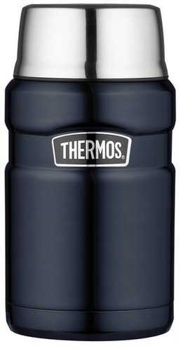 Thermos Food Container King 0.71l Dark Blue Insulated Container Thermos ...