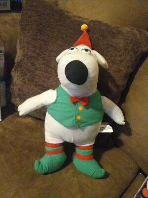 BRIAN GRIFFIN RARE FAMILY GUY HOLIDAY XMAS PLUSH TOY 2007 20th Century ...