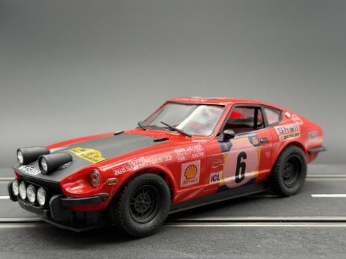 1/24 Hand-Built Datsun 240Z Rally Car Analog Slotcar, Carrera Chassis ...