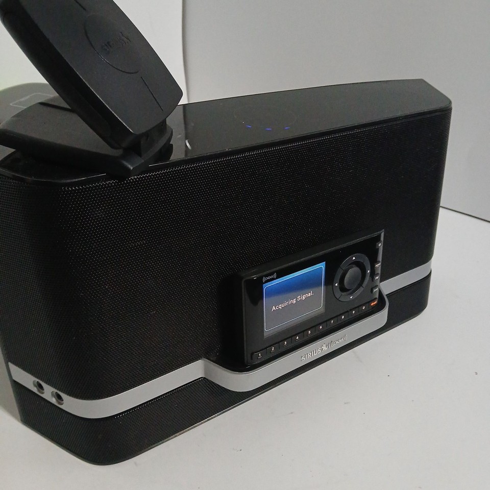 Sirius XM Radio SXABB1 Portable Antenna, Speaker Dock, Power Cord | eBay