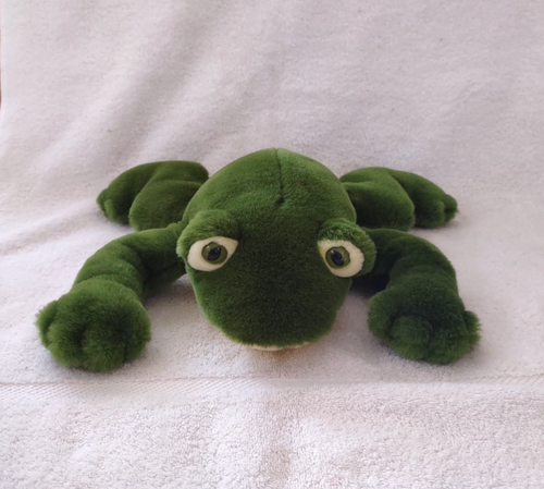 Ty Plush Green Freddie Frog 15" Croaks From 1991 | eBay