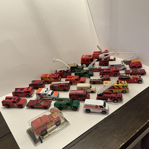 Vintage Fire Rescue RedLine Hot Wheels & Matchbox & Mattel | eBay
